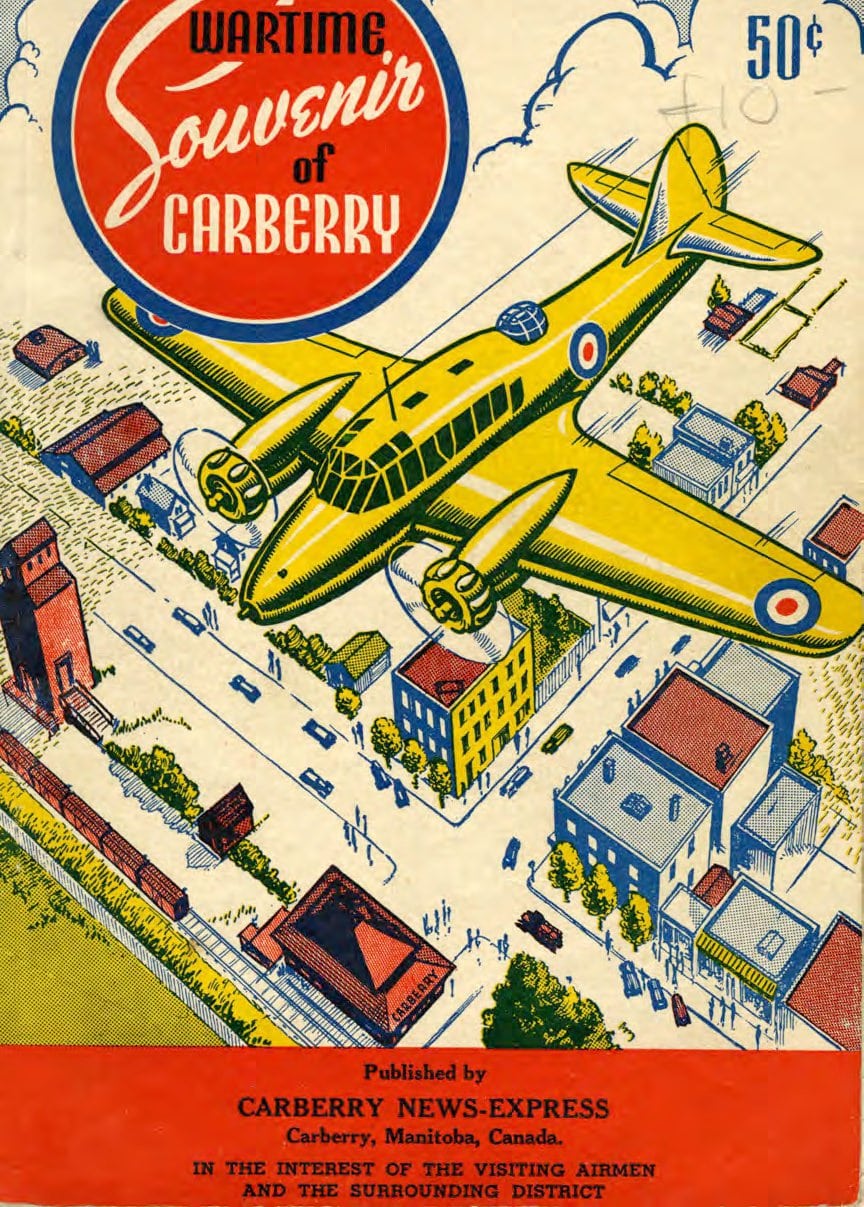 Wartime Souvenir of Carberry-Carberry-1942 - RCAF.Info