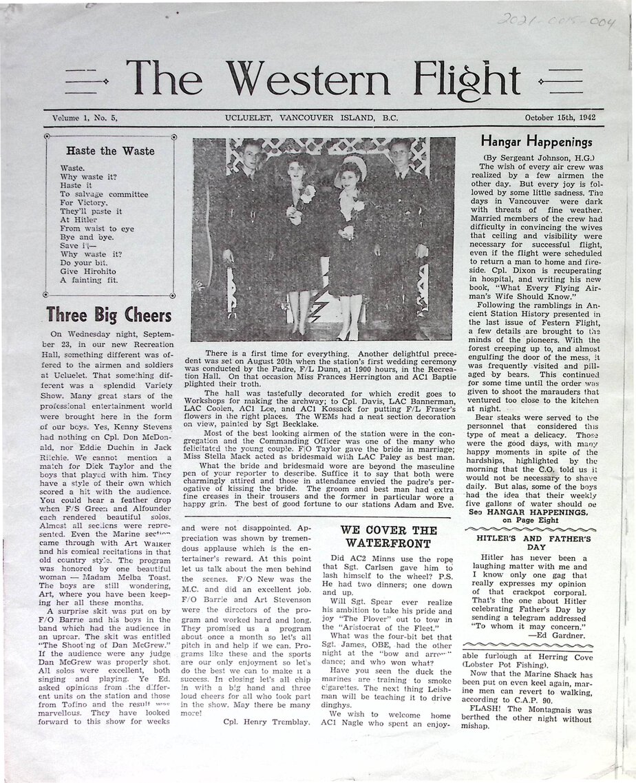 Western Flight-Ucluelet-1942-10-15 - RCAF.Info