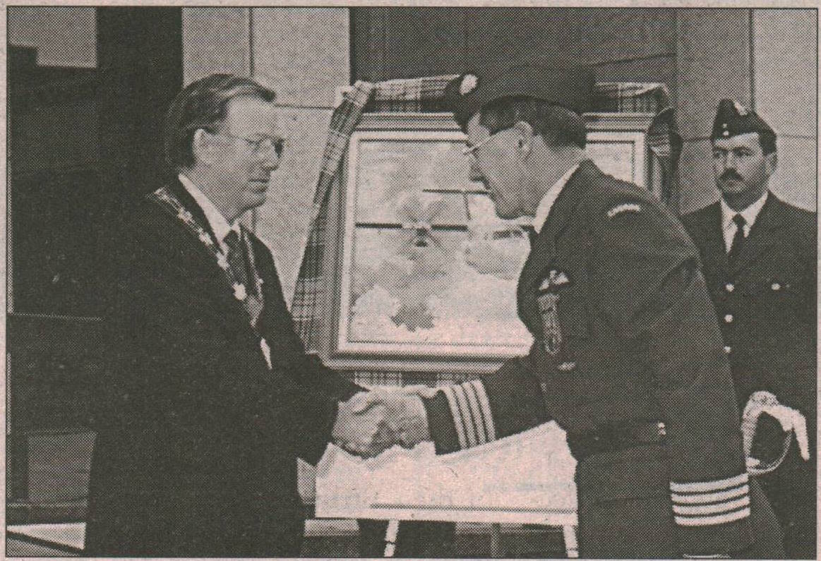 CFB Winnipeg Awarded "Freedom of the City" - RCAF.Info