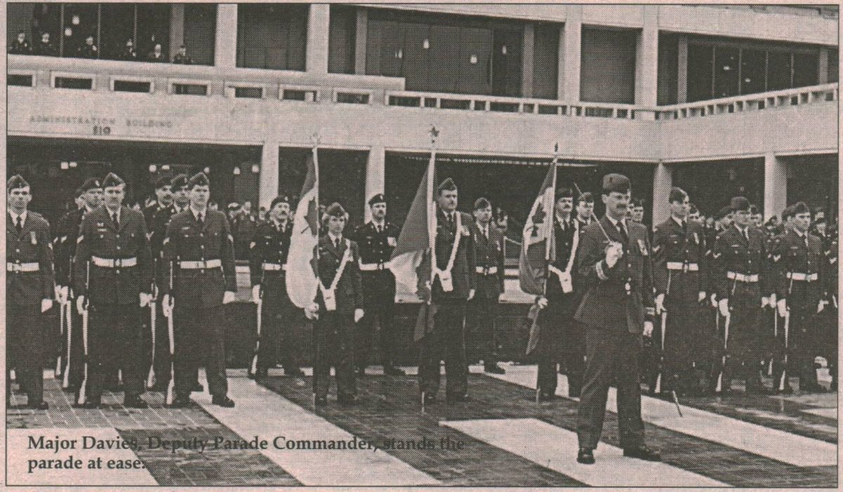 CFB Winnipeg Awarded "Freedom of the City" - RCAF.Info