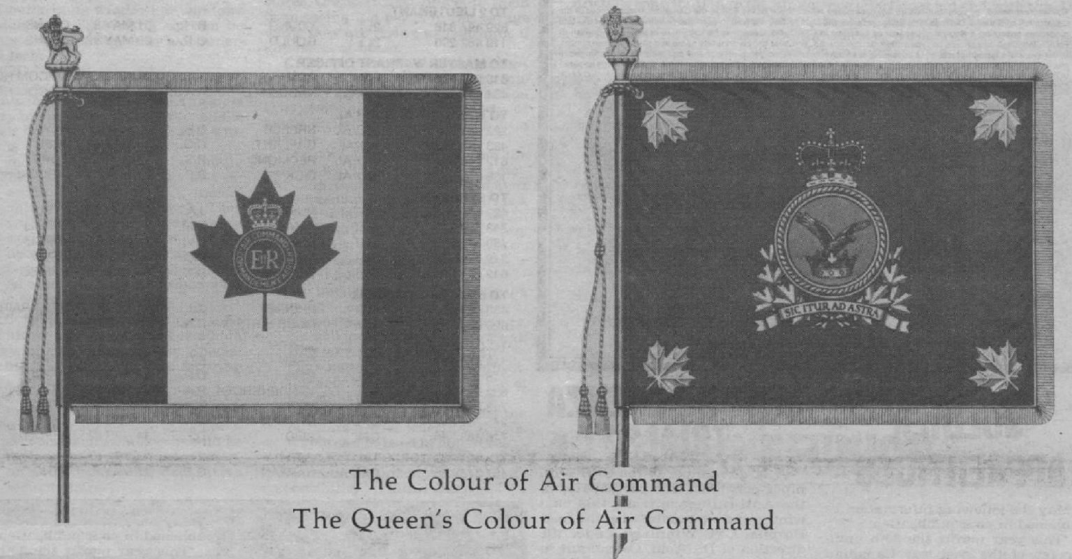 Air Command Colours to be Presented - RCAF.Info